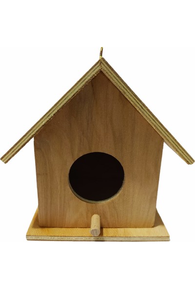 Değerli Hobi Ağaç Kuş Yuvası Dış Mekan 13X13X15 cm
