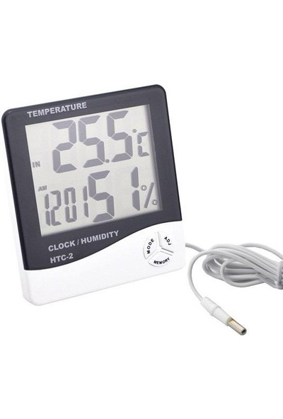 HTC Gesi Htc-2 Sıcaklık Nem Ölçer Termometre HTC Gesi Htc-2 Sıcaklık Nem Ölçer Termometre