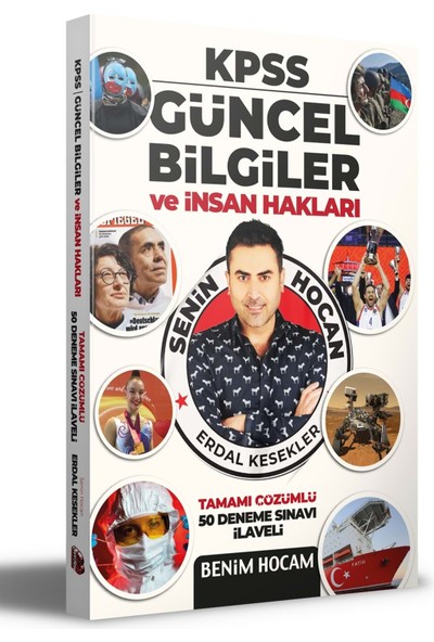 Benim Hocam Yayınları KPSS Güncel Bilgiler ve İnsan Hakları 50 Deneme İlaveli 2021