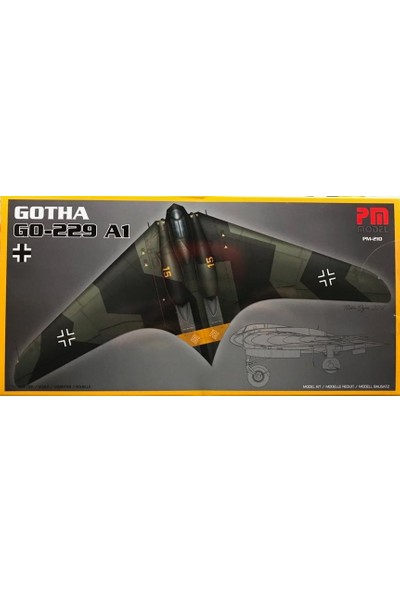 Pm Model PM-210 Gotha GO-229 A1 Model Uçak 1:72 Pm Model PM-210 Gotha GO-229 A1 Model Uçak 1:72