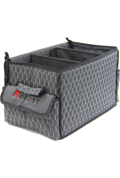 Robust Lüks Bagaj Organizeri Gri Desenli