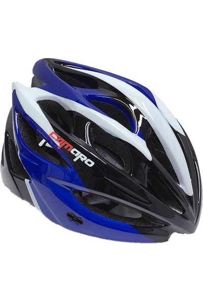 Motolinas Camaro Bisiklet Işıklı Kask Mavi L ( 58 - 61CM )