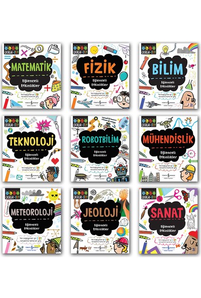 Iş Bankası Eğlenceli Etkinlikler Set 9 Kitap Stem Konularına Giriş - 7 Yaş ve Üzeri Iş Bankası Eğlenceli Etkinlikler Set 9 Kitap Stem Konularına Giriş - 7 Yaş ve Üzeri