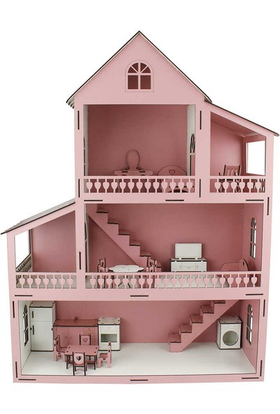Izmit Hobi Dünyası Pembe Barbie Evi Eyşalı Izmit Hobi Dünyası Pembe Barbie Evi Eyşalı