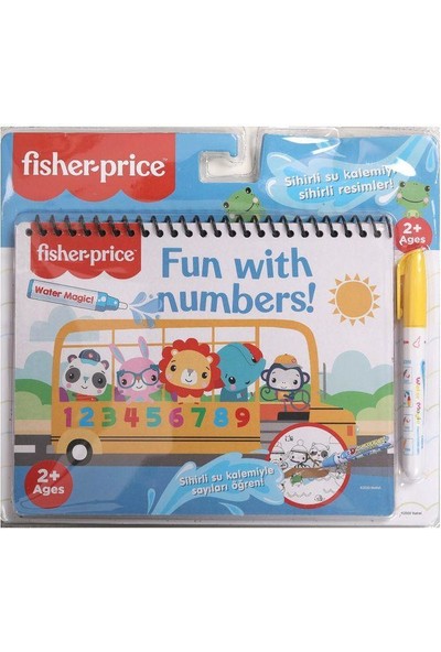 Fisher Price Water Painting Sulu Kalem ile Boyama Kitabı Sayılar Fisher Price Water Painting Sulu Kalem ile Boyama Kitabı Sayılar