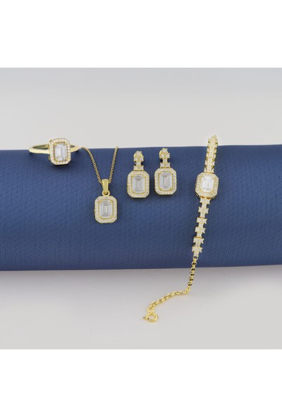 Silveranka 925 Ayar Gümüş Baget Set Silveranka 925 Ayar Gümüş Baget Set