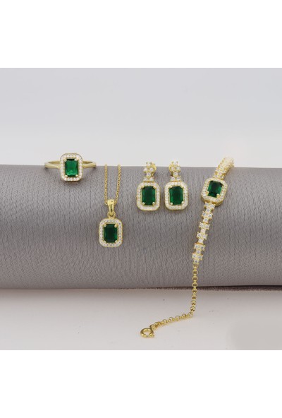 Silveranka 925 Ayar Gümüş Şık Baget Set Silveranka 925 Ayar Gümüş Şık Baget Set