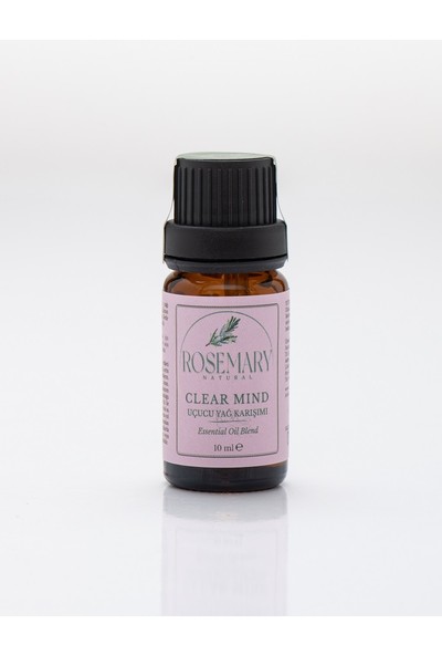 Rosemary Natural Clear Mind Uçucu Yağ Karışımı 10 ml
