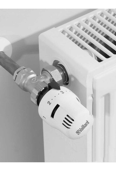 Vaillant Köşe Termostatik Radyatör vanası 1/2 Vaillant Köşe Termostatik Radyatör vanası 1/2