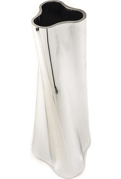 Karışık Gümüş Cam Vazo 14*40 cm