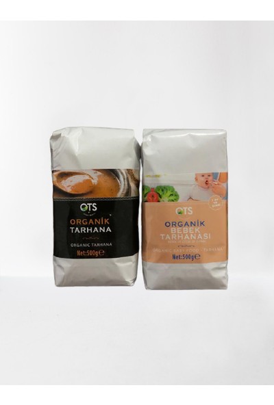 Ots Organik Tarhana 500 gr + Bebek Tarhana 500 gr