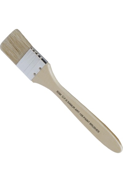 Samur R 105 Naturel Kıl Zemin Fırça - No:3 Tek Fırça