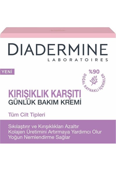 Diadermine Kırışıklık Karşıtı Günlük Bakım Kremi