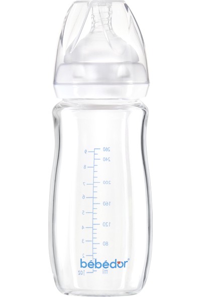 Bebedor Isıya Dirençli Cam Biberon 260 ml - 51301