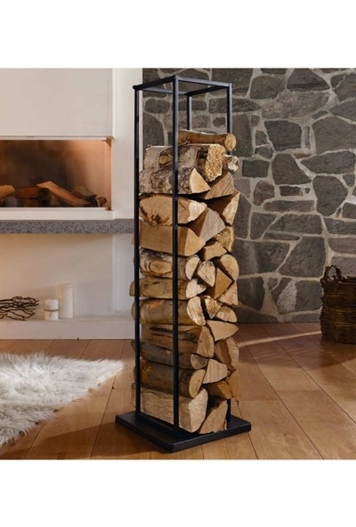 Tanraf Metal Saclı Şömine Odunluk Tanraf Metal Saclı Şömine Odunluk