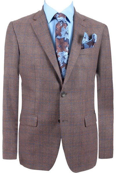 Ysf Klasik Yünlü Ekose Spor Ceket 043 Ysf Klasik Yünlü Ekose Spor Ceket 043