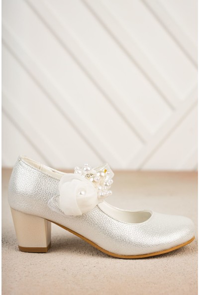 Gimer Avm Topuklu Sedef Ayakkabı