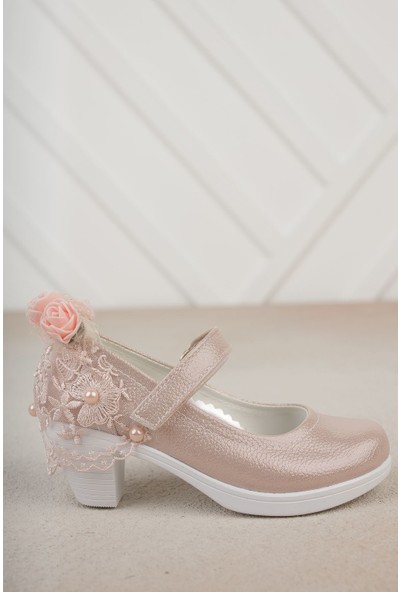 Gimer Avm Arkası Duvaklı Topuklu Pembe Ayakkabı Gimer Avm Arkası Duvaklı Topuklu Pembe Ayakkabı