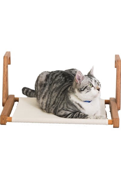 Boareal x Petwood Oscar Ahşap Asma Kedi Evi Boareal x Petwood Oscar Ahşap Asma Kedi Evi