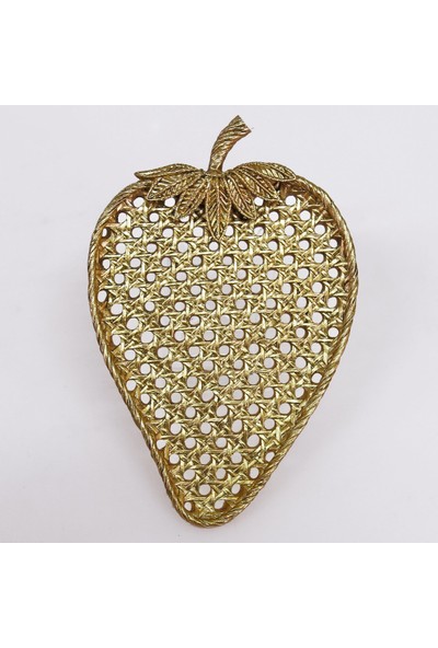 Selim Strawberry Dekoratif Aksesuar Altın