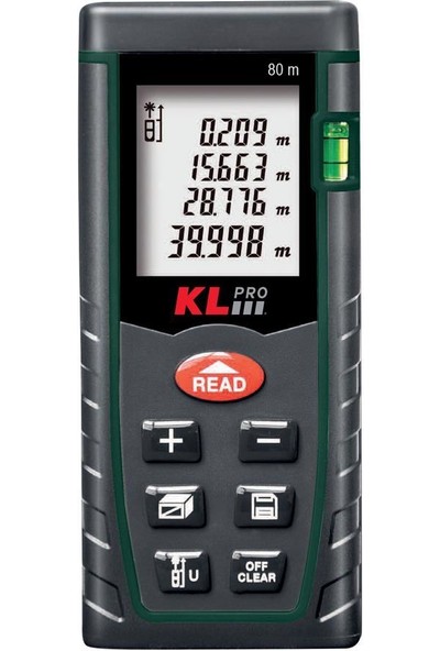 Klpro KLLZM80 Profesyonel Lazer Metre 80 mt Klpro KLLZM80 Profesyonel Lazer Metre 80 mt