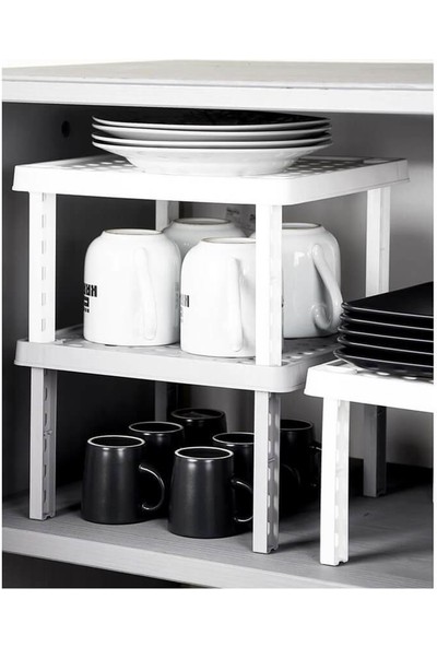 Gondol Plastik Gondol Kare Raf Yükseltici G236