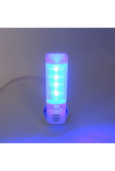 Sunlight Uzun LED Gece Lambası 0,5W Tasarruflu Işıklı Fişli Düğmeli Sunlight Uzun LED Gece Lambası 0,5W Tasarruflu Işıklı Fişli Düğmeli