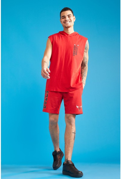 Defacto NBA Lisanslı Regular Fit Chicago Bulls Baskılı Spor Şortu U0454AZ21SM Defacto NBA Lisanslı Regular Fit Chicago Bulls Baskılı Spor Şortu U0454AZ21SM