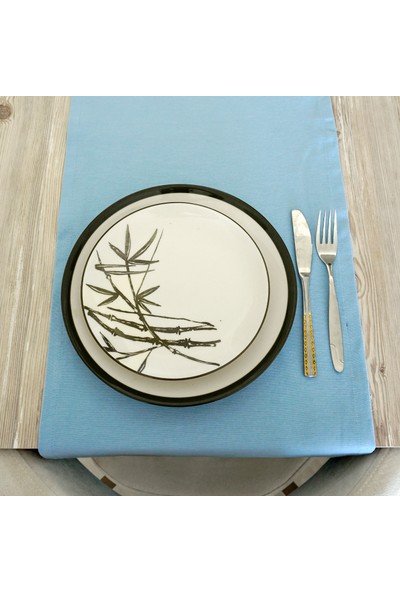 Vivamaison Düz Pamuk 135 x 42 Cm Runner Masa Örtüsü Vivamaison Düz Pamuk 135 x 42 Cm Runner Masa Örtüsü