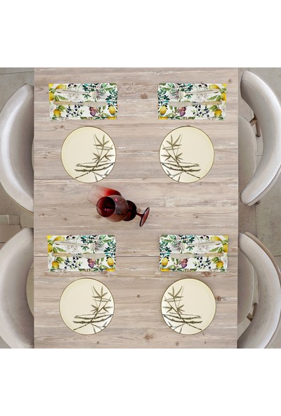 Vivamaison 50 x 50 Cm 4 Adet Servis Peçete