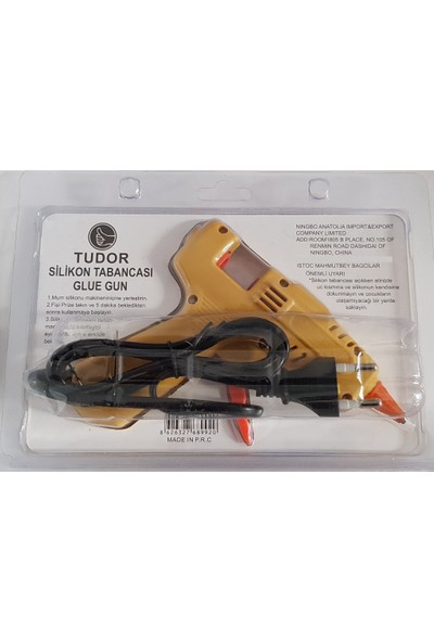Tudor Sıcak Silikon Tabancası 20W Aç/kapa Düğmeli ASR-G09 Tudor Sıcak Silikon Tabancası 20W Aç/kapa Düğmeli ASR-G09