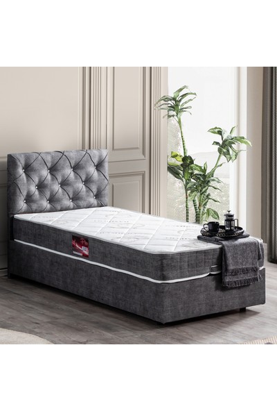 Setay Eylül Tek Kişilik Baza Başlık Comfort Yatak Seti