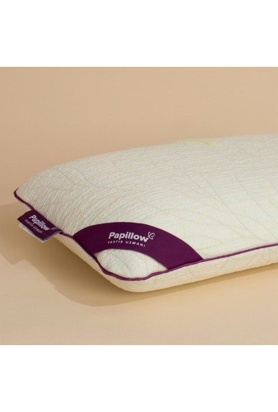 Papıllow Innovation Organic Cotton Lateks Yastık King 60*40*15 Leaf