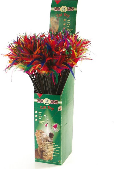 Karlıe Tüylü Kedi Oltası 59CM