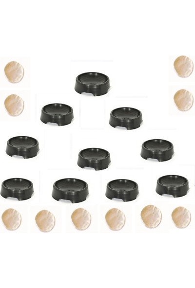 Chickbox Güvercin Folluk ve Keçe Yuvarlak (10 Adet)