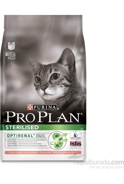 Pro Plan Somonlu Kısırlaştırılmış Kedi Maması 1,5 kg Pro Plan Somonlu Kısırlaştırılmış Kedi Maması 1,5 kg