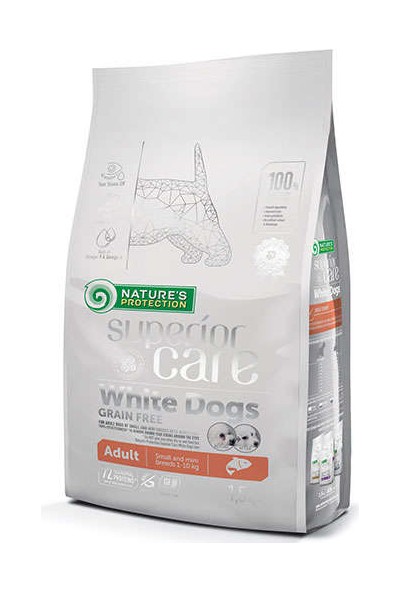 Natures Protection Natures P. White Dogs Tahılsız Somonlu Beyaz Köpek Maması 10 kg Natures Protection Natures P. White Dogs Tahılsız Somonlu Beyaz Köpek Maması 10 kg