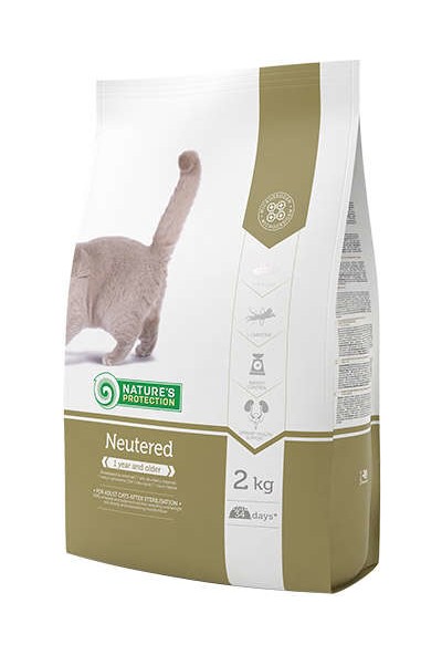 Natures Protection Neutered Kısırlaştırılmış Kedi Maması 2 kg