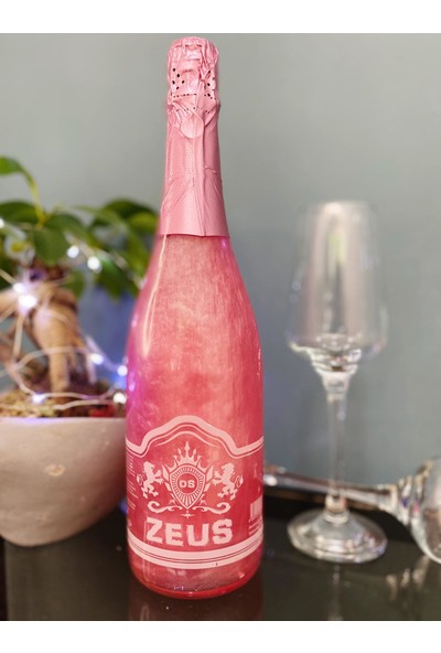 Os Zeus Çilek Aromalı Alkolsüz Şampanya
