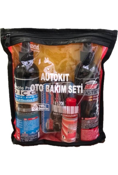 Autokit Beş Parça Oto Bakım Seti FA1-208