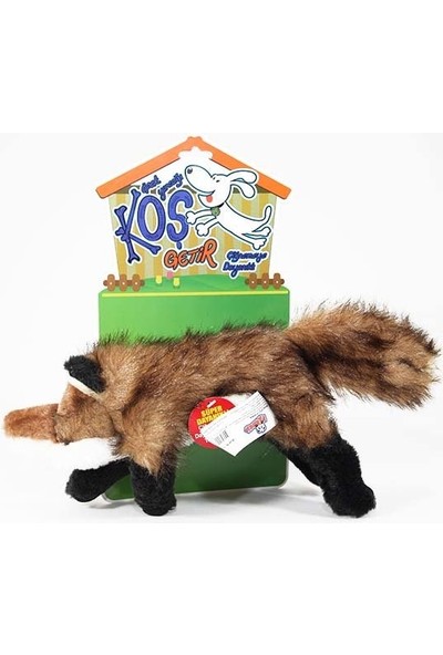 Petzz Koş Getir Sesli Peluş Tilki Köpek Oyuncağı 35 cm Petzz Koş Getir Sesli Peluş Tilki Köpek Oyuncağı 35 cm