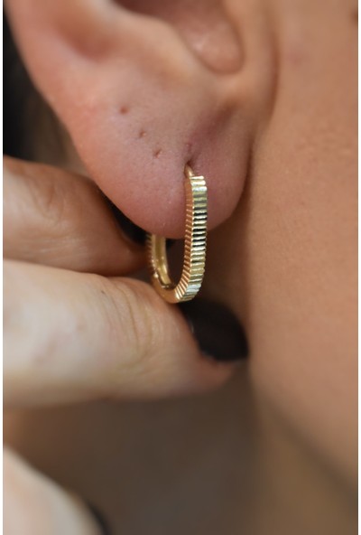 Aydın Kuyumculuk 14 Ayar Altın,tarz Küpe AGKP340