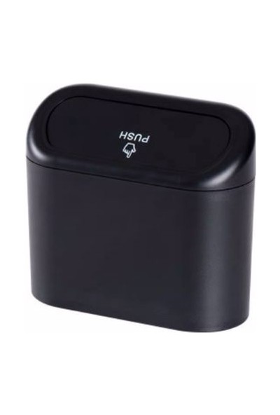 Asaf E-Ticaret Asaf Araç Çöp Kovası Oto Çöp Kutusu Portatif Çok Fonksiyonlu Çöp Kovası