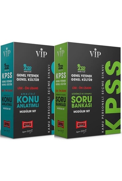 Yargı Yayınları 2022 KPSS Lise Ön Lisans Modüler Konu ve Soru Bankası Seti Yargı Yayınları 2022 KPSS Lise Ön Lisans Modüler Konu ve Soru Bankası Seti