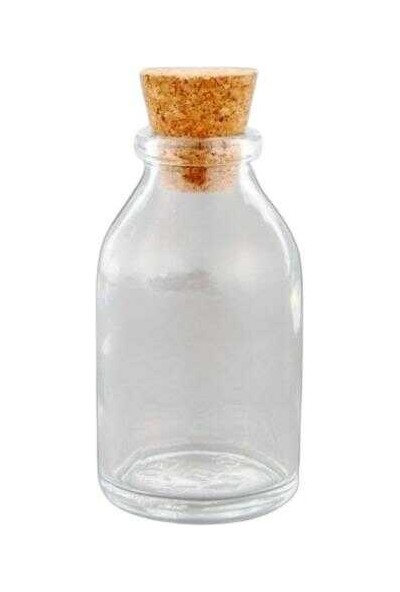 Kimyacınız Mantar Tıpalı Cam Şişe 50 cc - 50 Adet