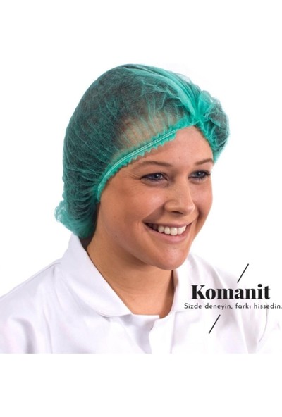 Komanit Tekstil Bone, Tek Kullanımlık Yeşil Akordeon Bone (50X45CM) 50 Adet Komanit Tekstil Bone, Tek Kullanımlık Yeşil Akordeon Bone (50X45CM) 50 Adet