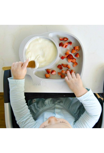 Ferhome Fil Model Bölmeli Mama Tabağı Çocuk Yemek Bebek Tabak Ferhome Fil Model Bölmeli Mama Tabağı Çocuk Yemek Bebek Tabak