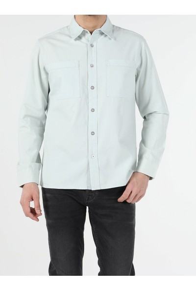 Colin's 021 Joel Oversize Fit Jean Erkek Jean Gömlek U.kol