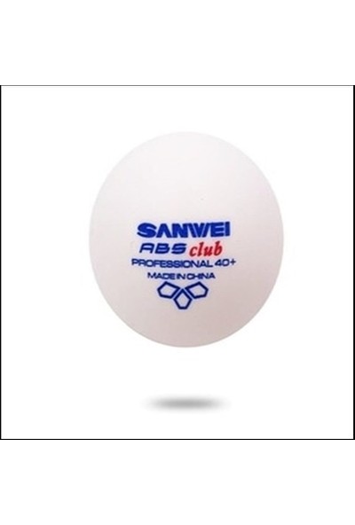 Sanwei Antrenman Topu Club 40+ Abs Plastik Sanwei Antrenman Topu Club 40+ Abs Plastik