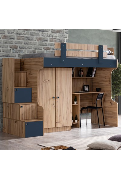 Setay Ranza, Riva Ranza Çalışma Masası 2 Kapılı Dolap